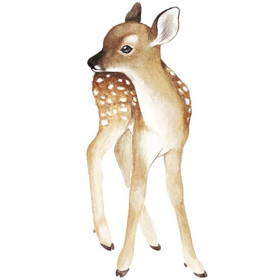 Őzike nagy méretű falmatrica, Lilipinso - babyberry.hu – stílusos ...